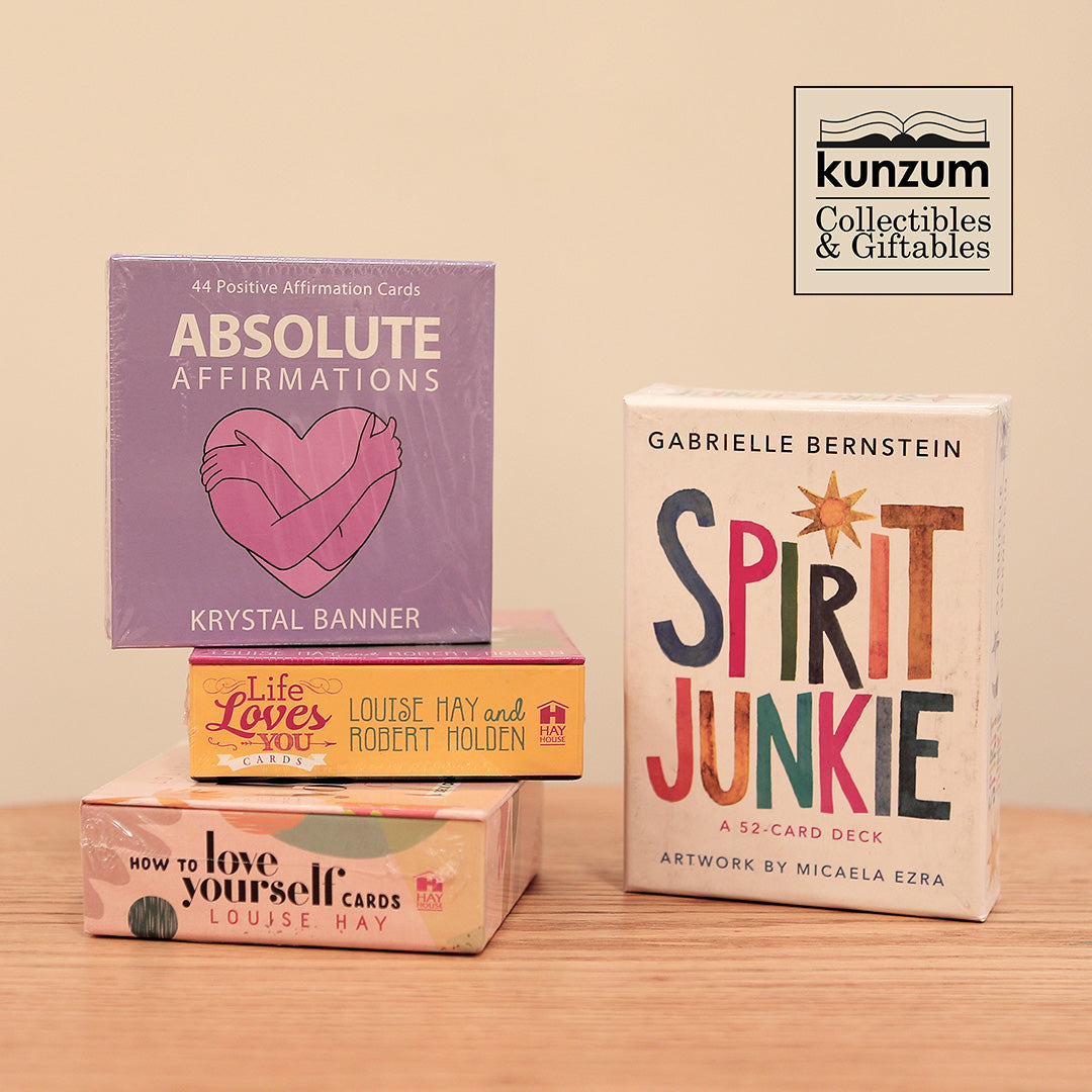 Card Decks: Self-Affirmation and Self-Love Cards – Kunzum Books